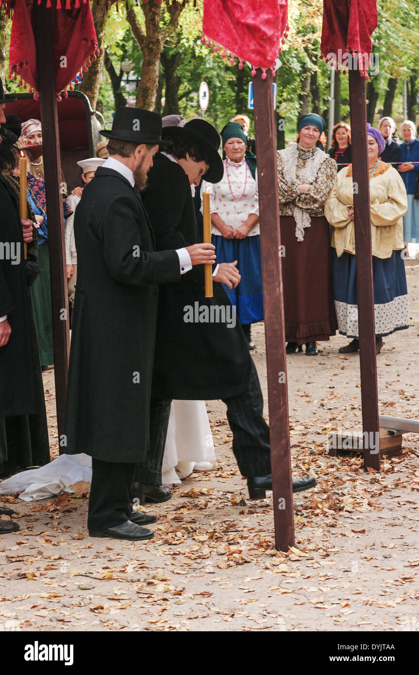 Movie episode - Marc Chagall and Bella Rosenfeld's wedding Stock Photo ...