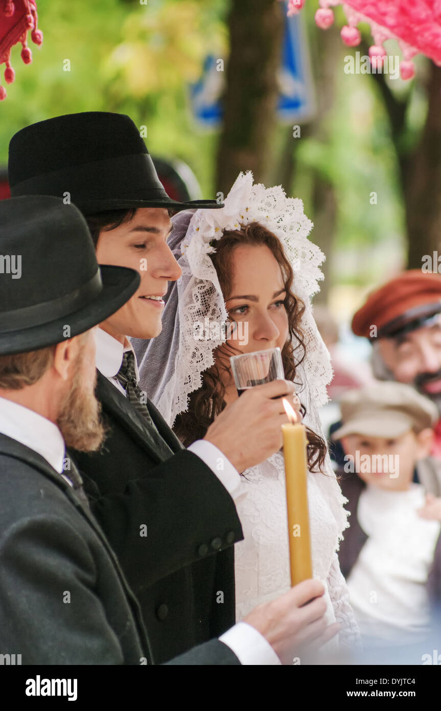 Movie episode - Marc Chagall and Bella Rosenfeld's wedding Stock Photo ...