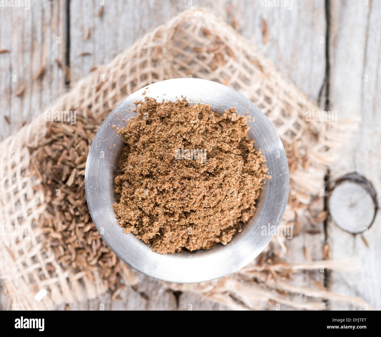 Small portion of Caraway Powder in a bowl Stock Photo - Alamy
