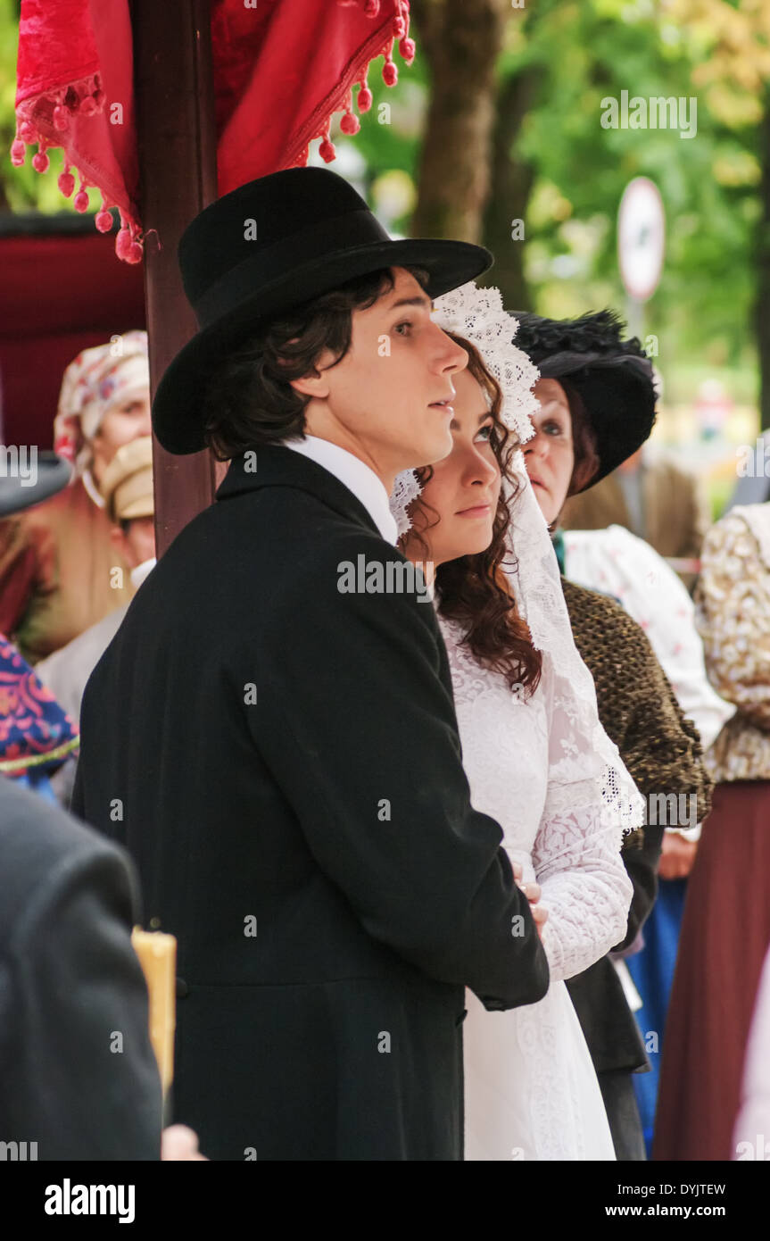 Movie episode - Marc Chagall and Bella Rosenfeld's wedding Stock Photo ...