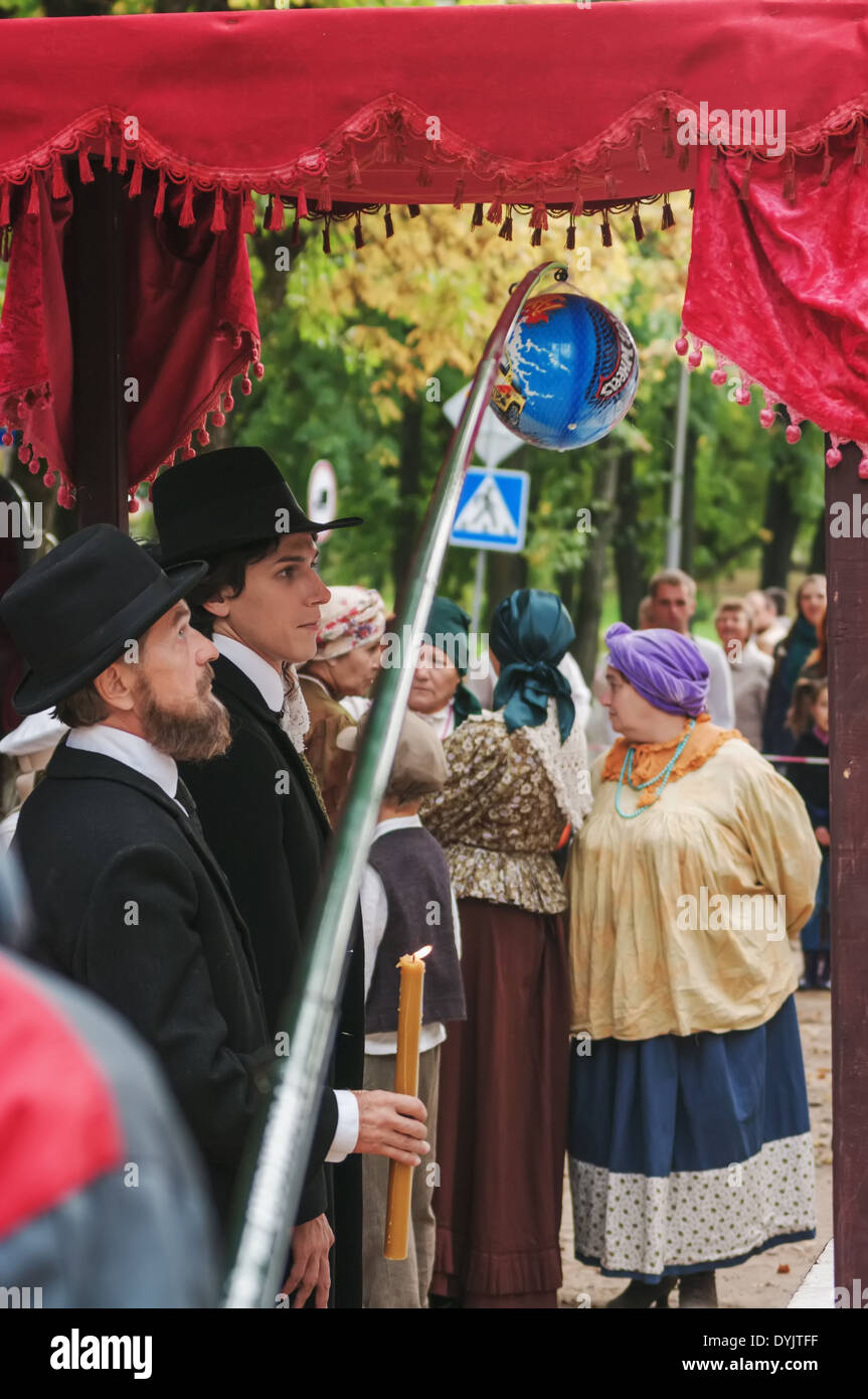 Movie episode - Marc Chagall and Bella Rosenfeld's wedding Stock Photo ...