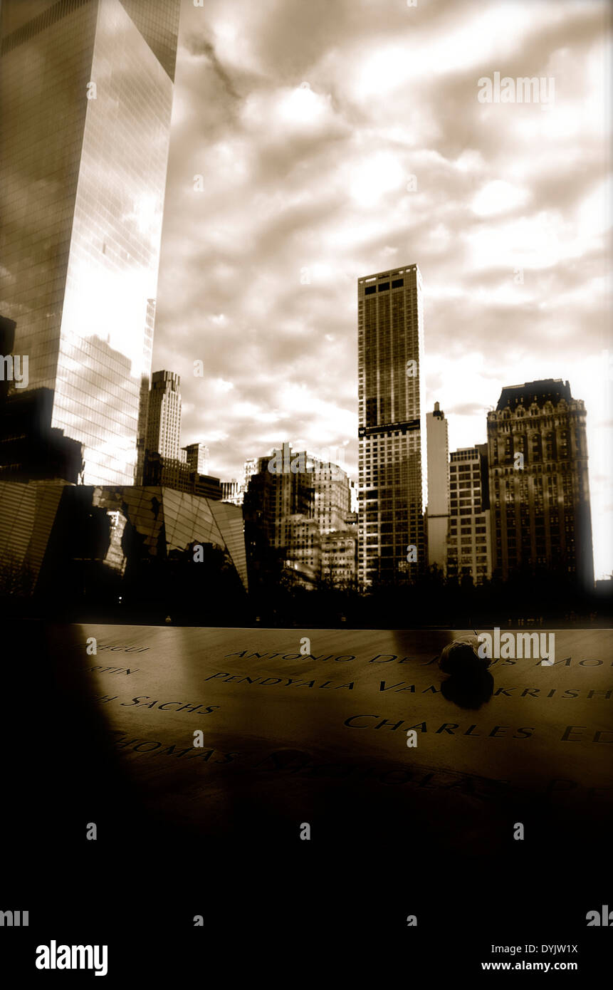 View of Ground Zero --- I tried to express how I felt when I visited ...