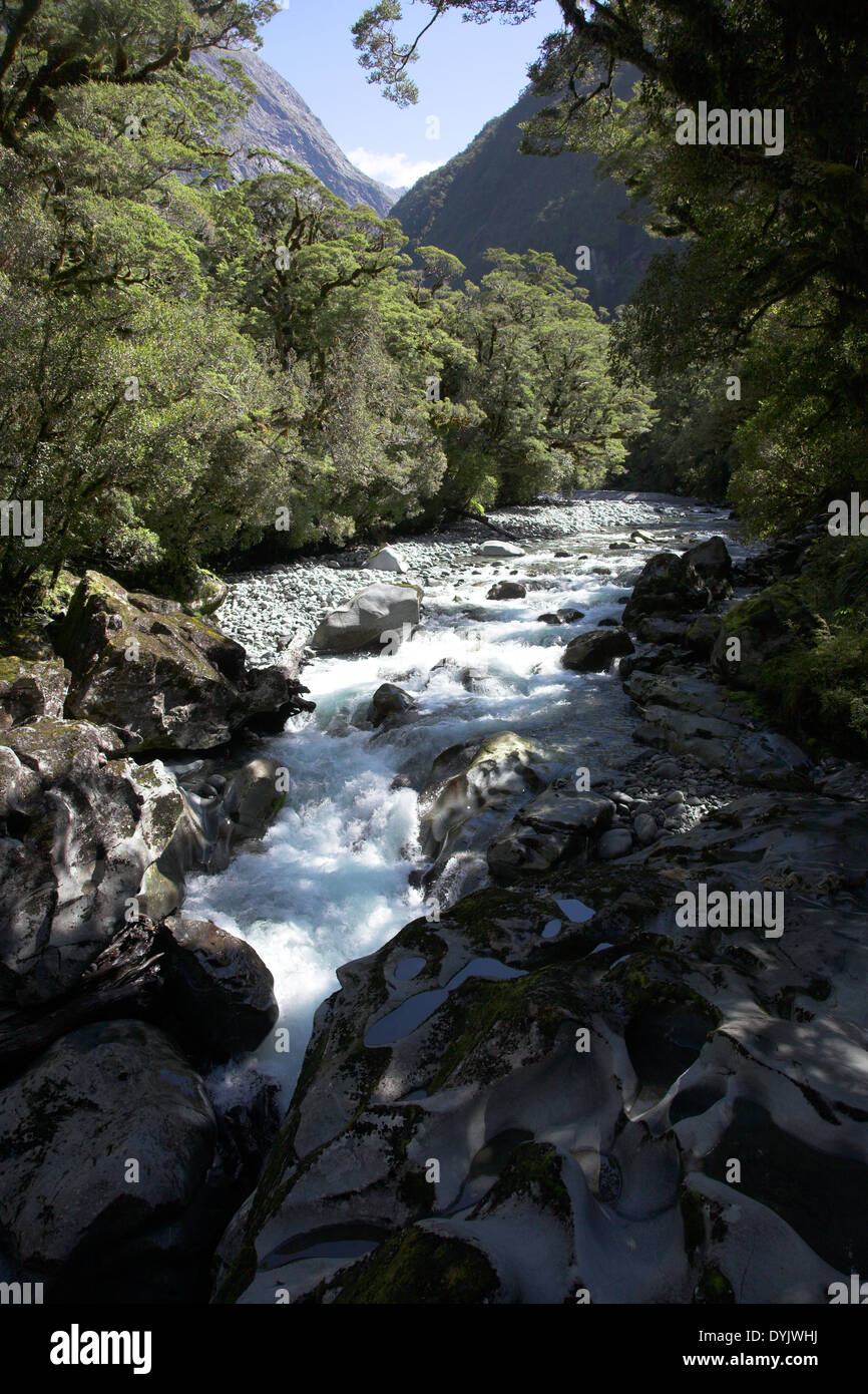 The Chasm, New Zealand Stock Photo - Alamy