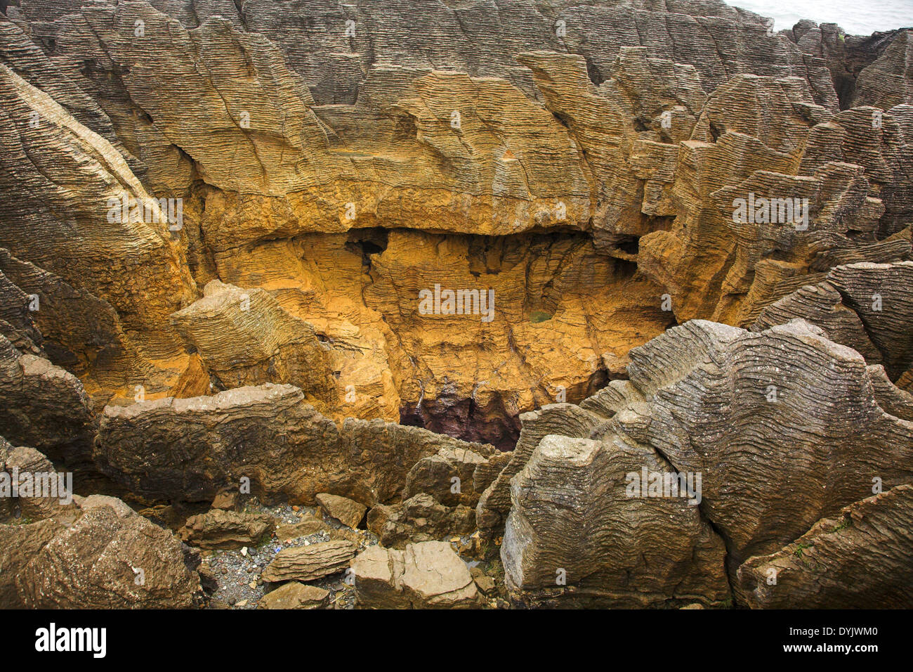 Pancake rocks new zealand hi-res stock photography and images - Alamy
