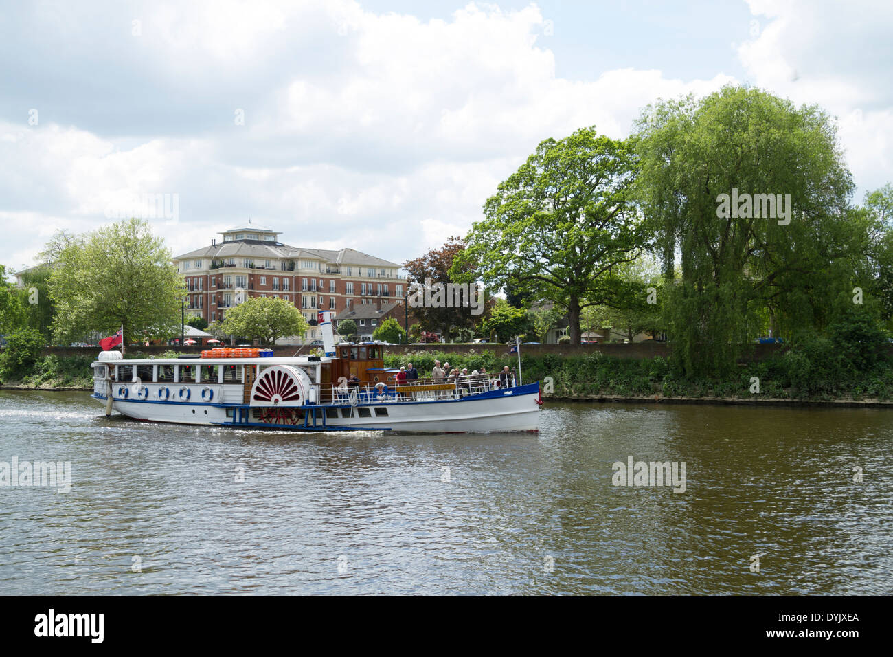 Thames paddle steamer boat hi-res stock photography and images - Alamy