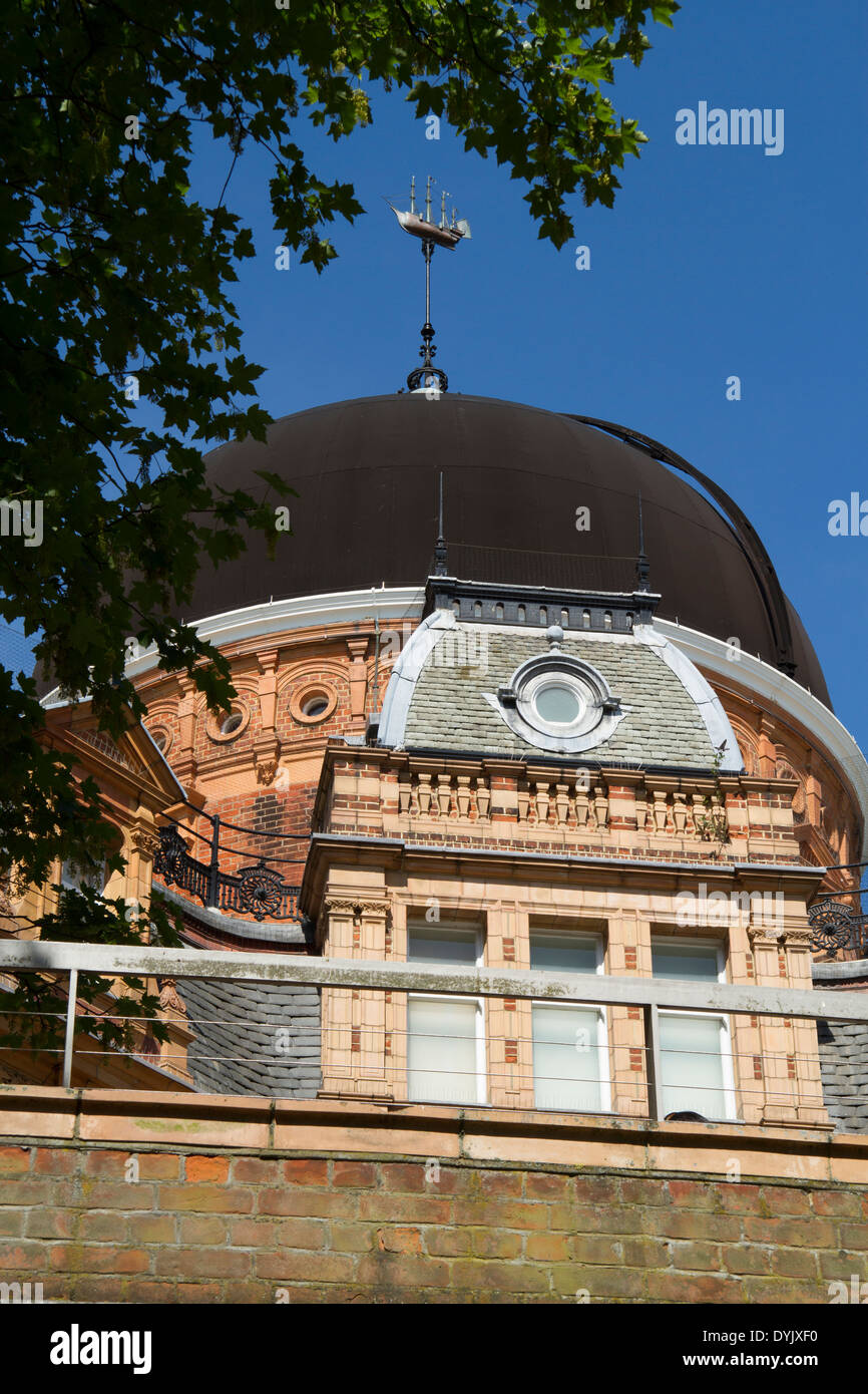 Dome at Greenwich Observatory Stock Photo - Alamy