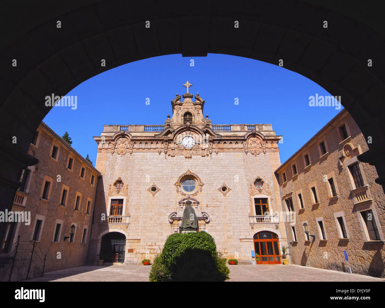 Monastery of lluc mallorca hi-res stock photography and images - Alamy