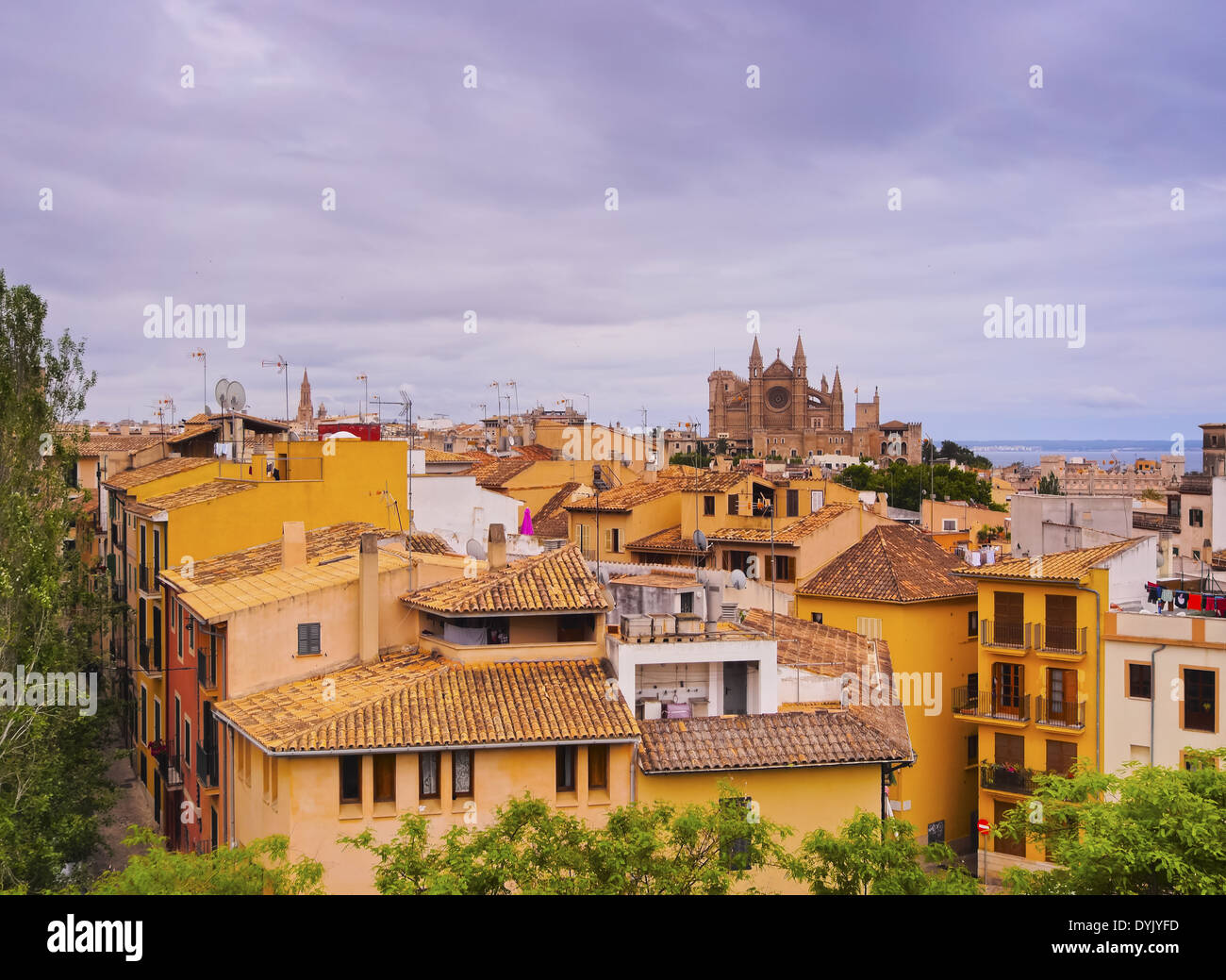 Mallorca spain view skyline hi-res stock photography and images - Alamy