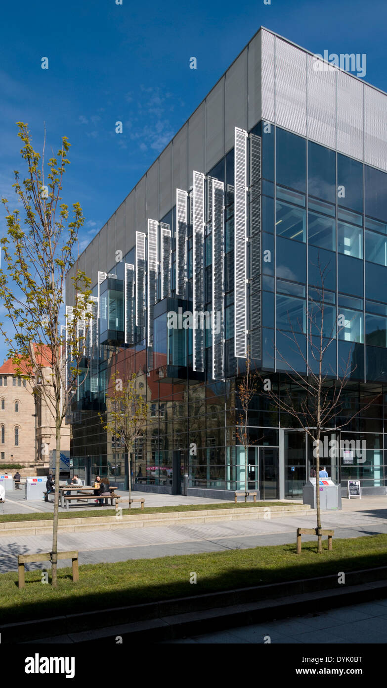 Alan Gilbert Learning Commons building, Manchester University campus ...