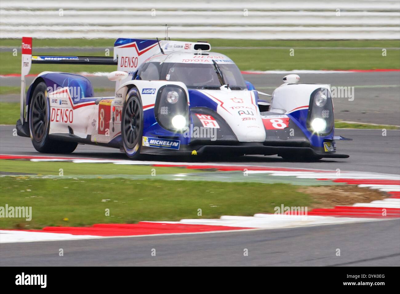 Silverstone, UK. 20th Apr, 2014. TOYOTA RACING Toyota TS 040-Hybrid ...