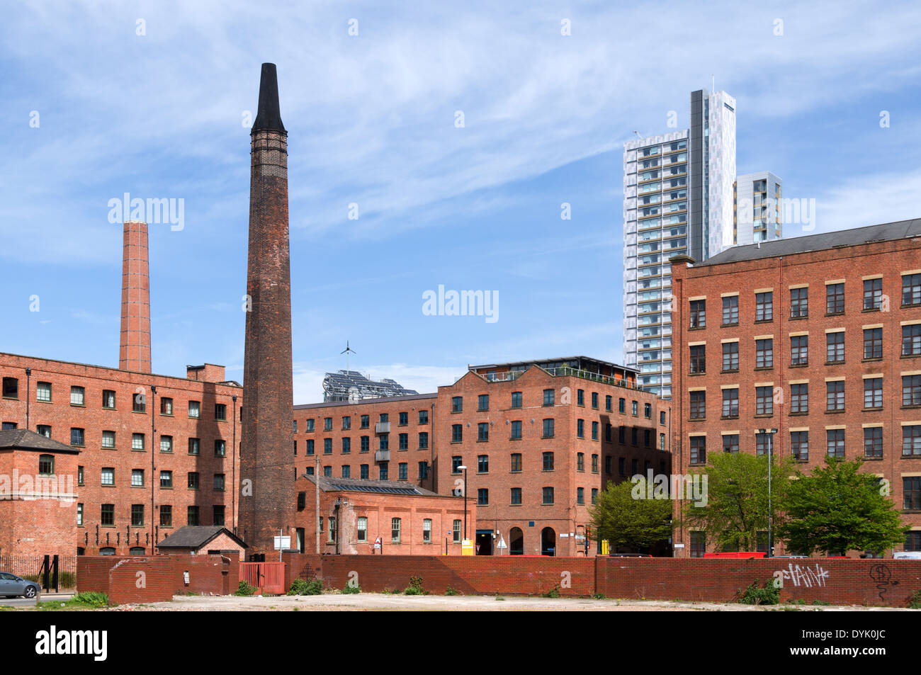 The former Macintosh Mill (now apartments) and Student Castle (later ...
