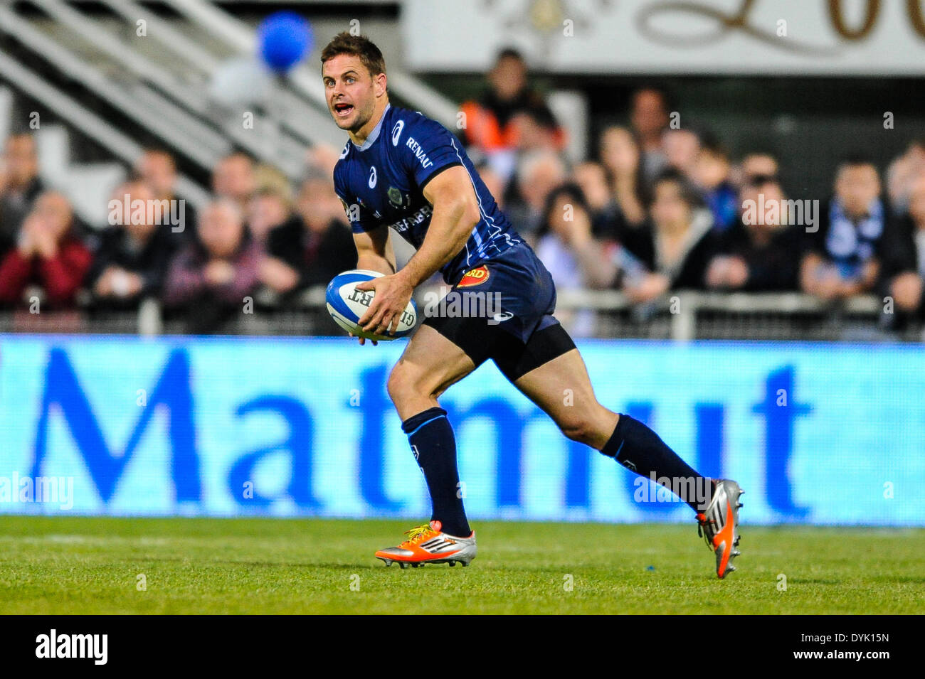 Castres, France. 18th Apr, 2014. Top14 mens rugby union. Castres versus ...