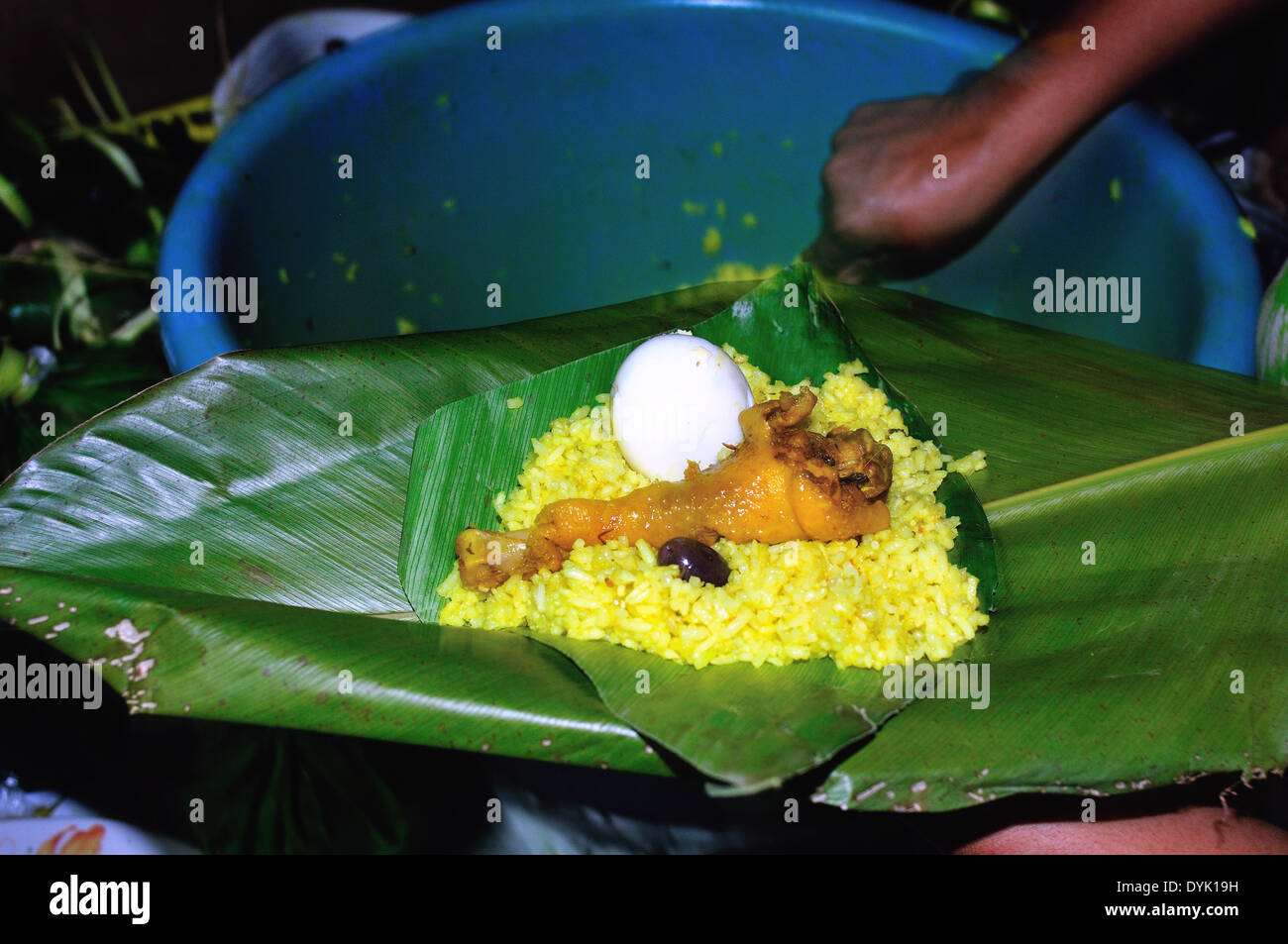 Elaboration of Juanes by traditional method for Fiesta de San Juan ...