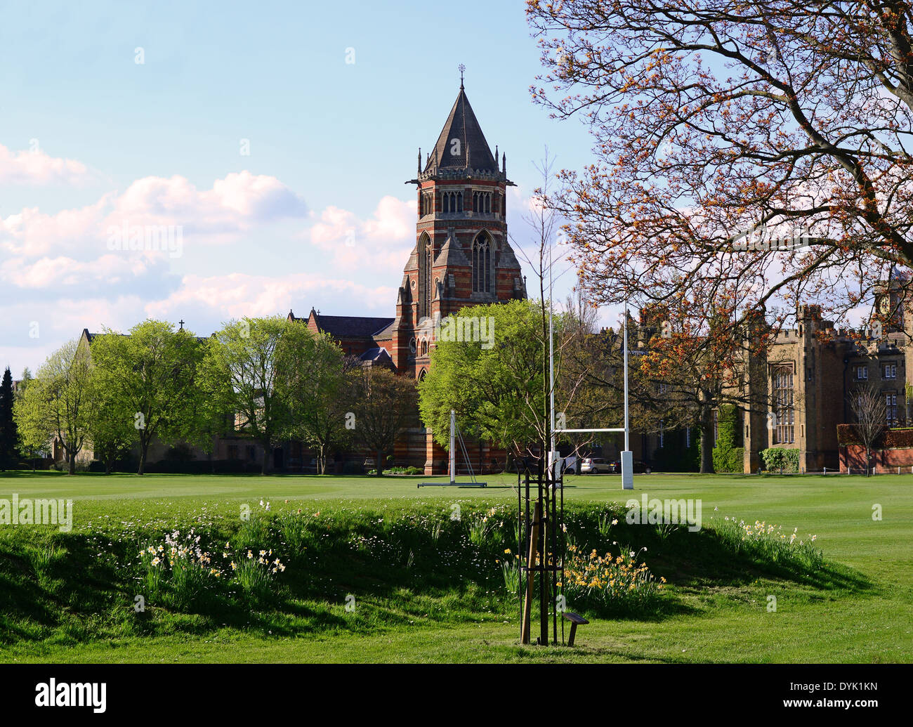 Rugby School, Rugby Warwickshire. The birthplace of the game of rugby ...