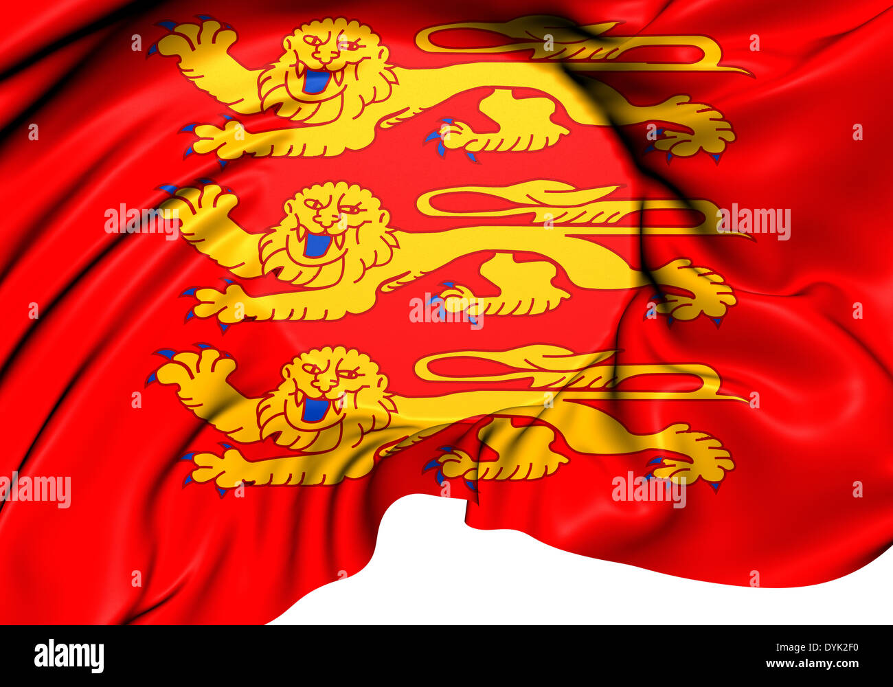 Flag of upper normandy hi-res stock photography and images - Alamy