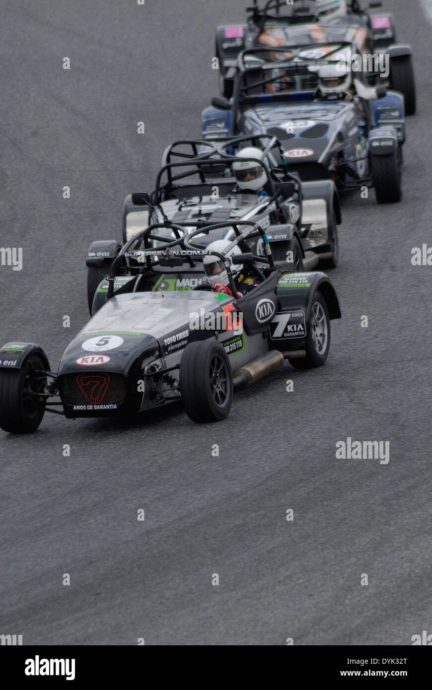 Line race Caterham Super Seven by KIA Stock Photo - Alamy