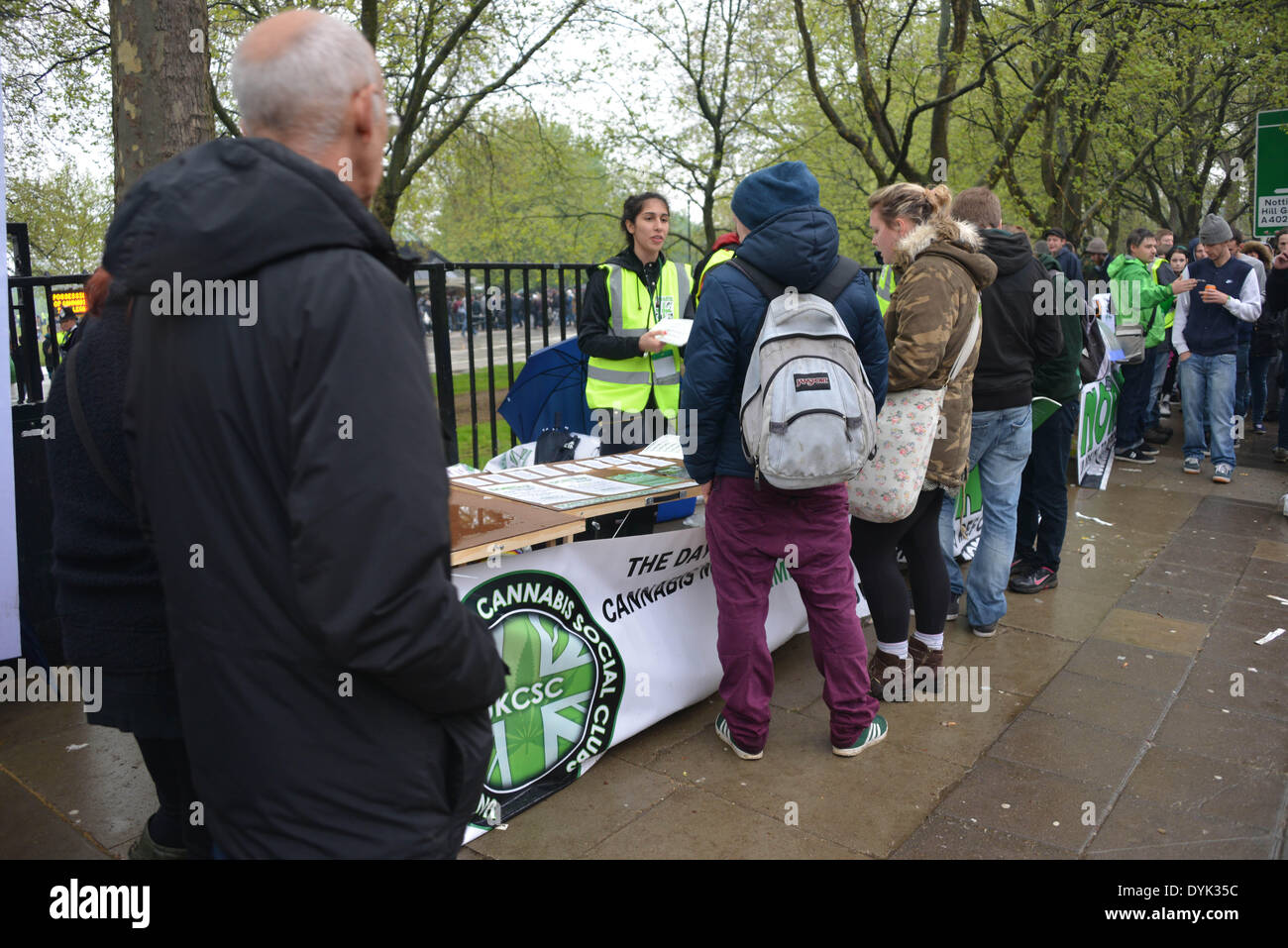 London, UK. 20th April, 14. "Norml" London 420 Pro Cannabis Rally 2014 ...