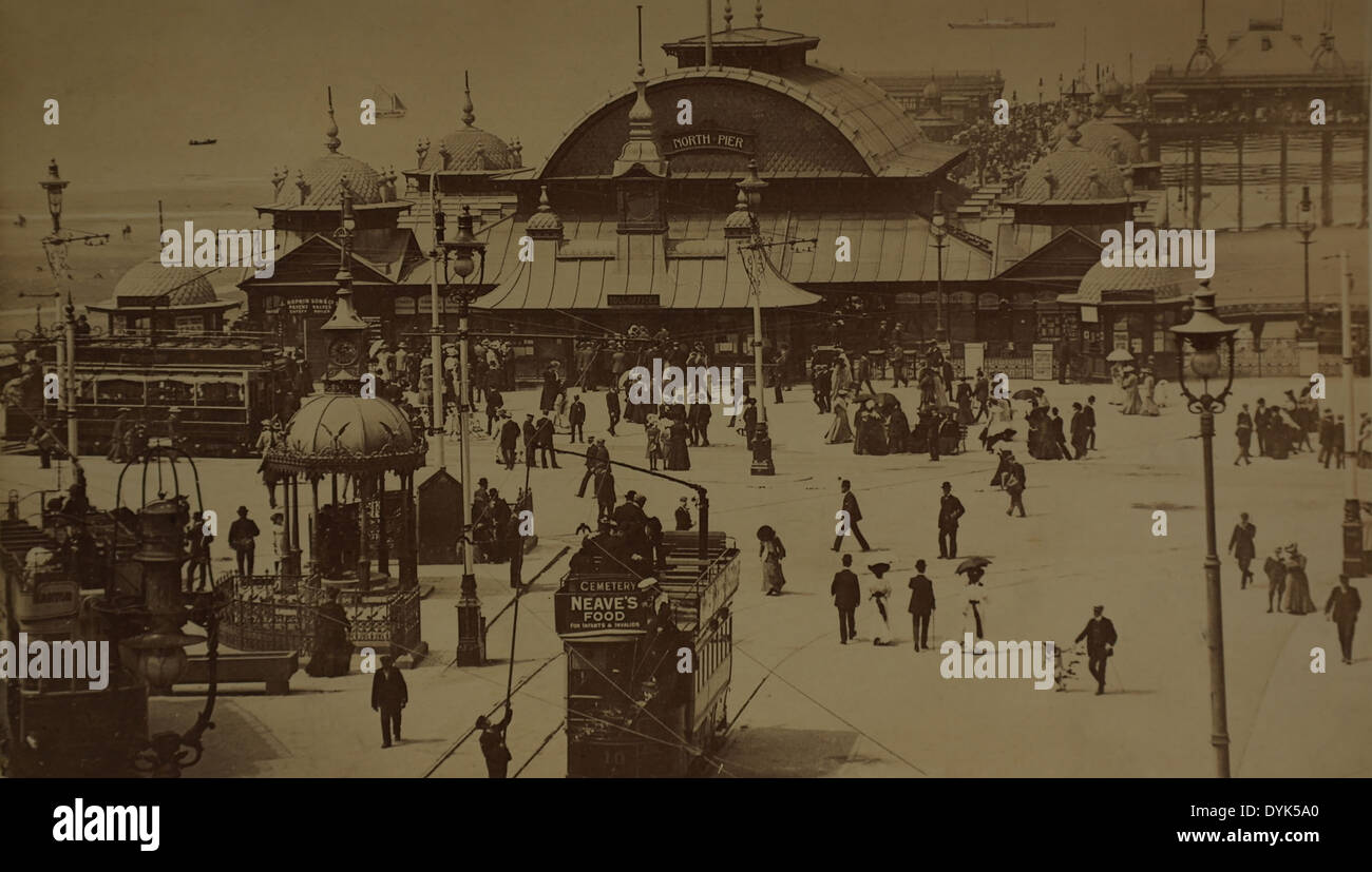 North pier blackpool historical hi-res stock photography and images - Alamy
