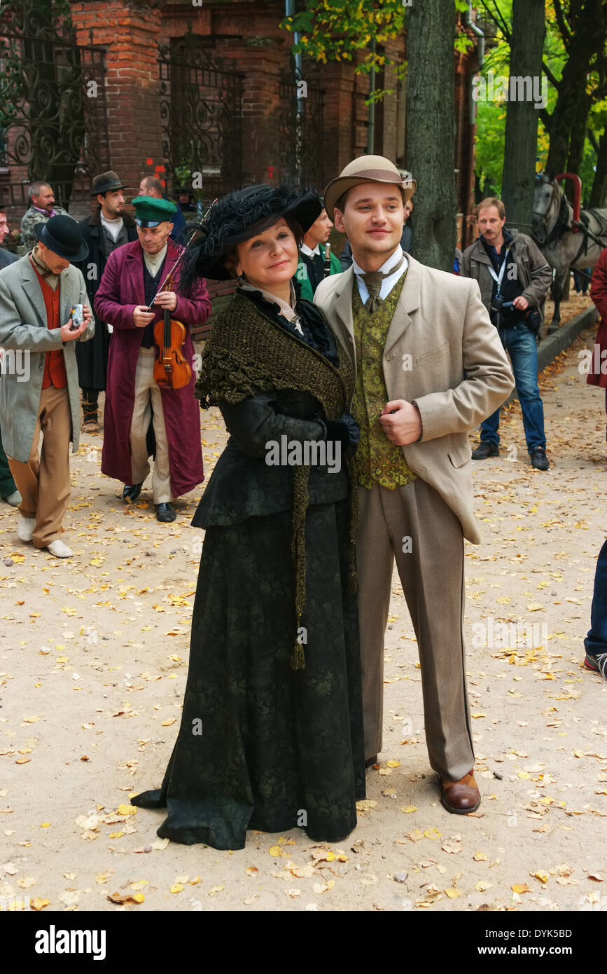 Movie episode - Marc Chagall and Bella Rosenfeld's wedding. Guests of a ...