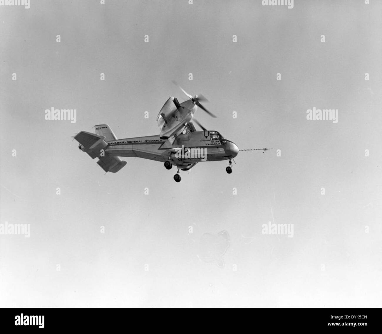 The CL-84 Dynavert, a Canadian-made tilt-wing aircraft, was developed ...