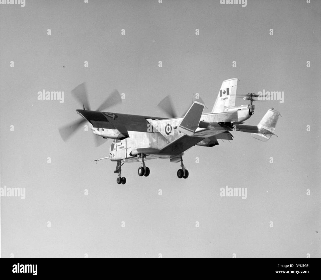 The CL-84 Dynavert, developed by Canadair, was an experimental V/STOL ...