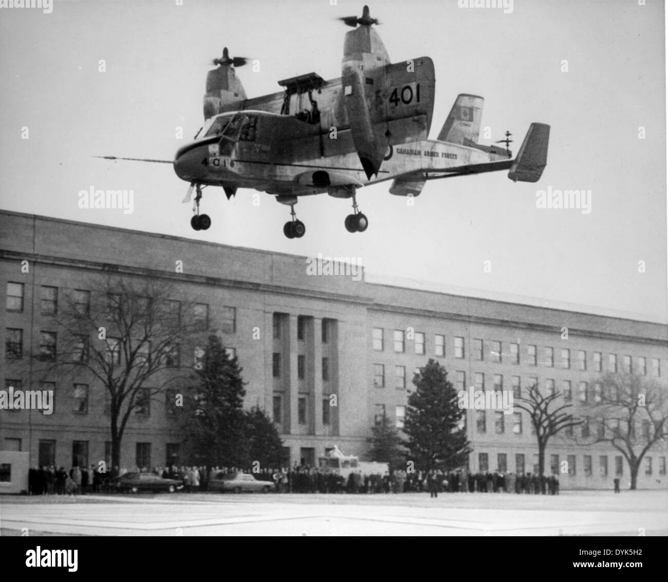 The Canadair CL-84 Dynavert, serial number C6790, was an experimental ...