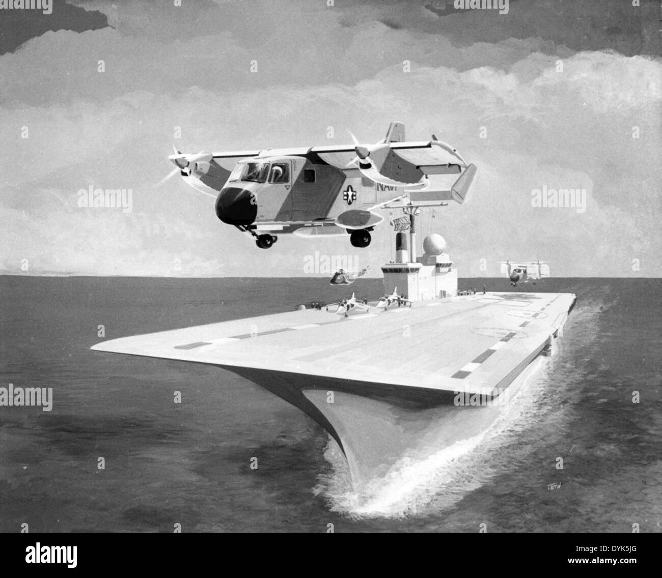 The CL-84 was a vertical take-off and landing (VTOL) aircraft developed ...