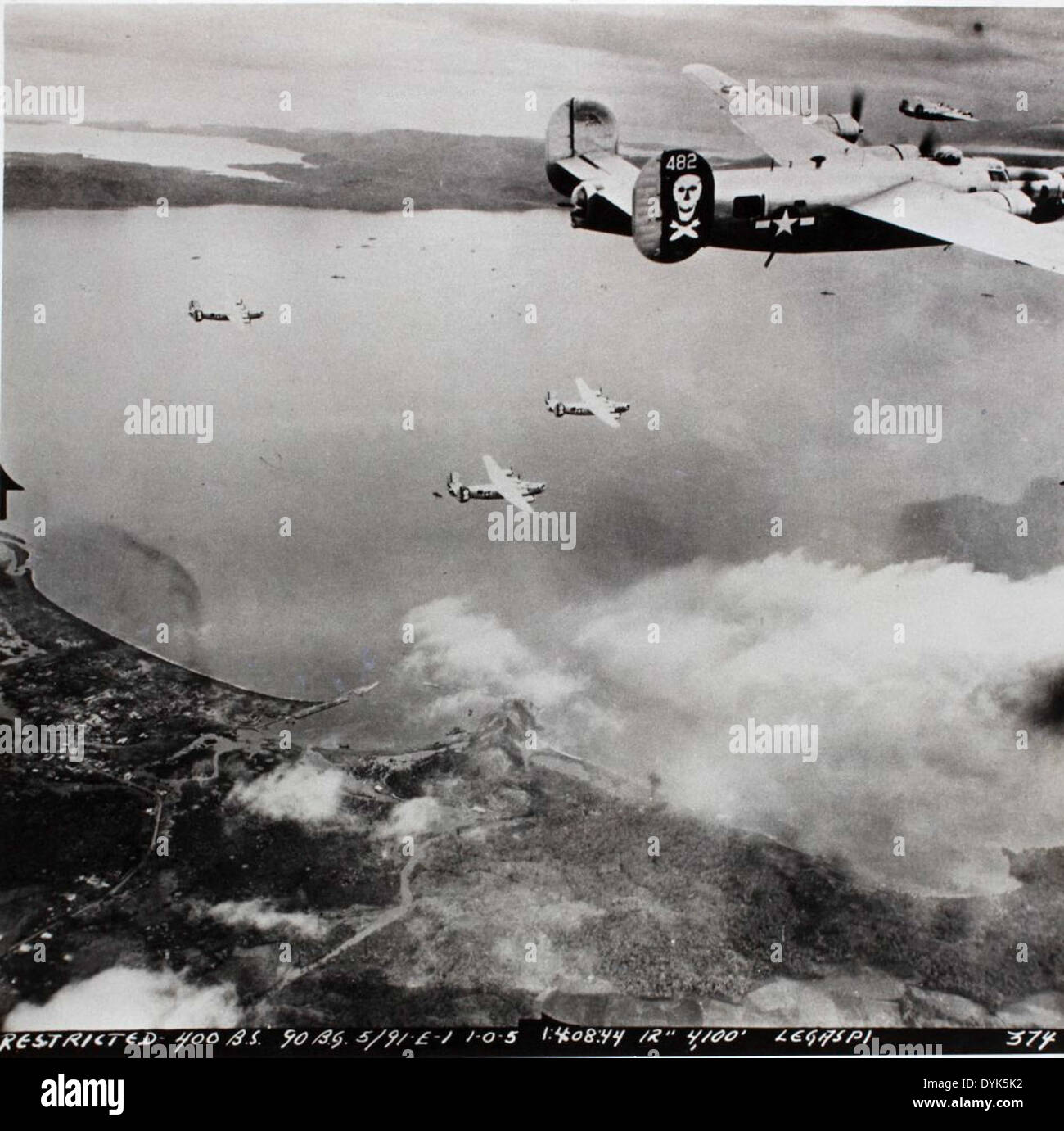90th Bomb Group Targets 000067 Stock Photo - Alamy