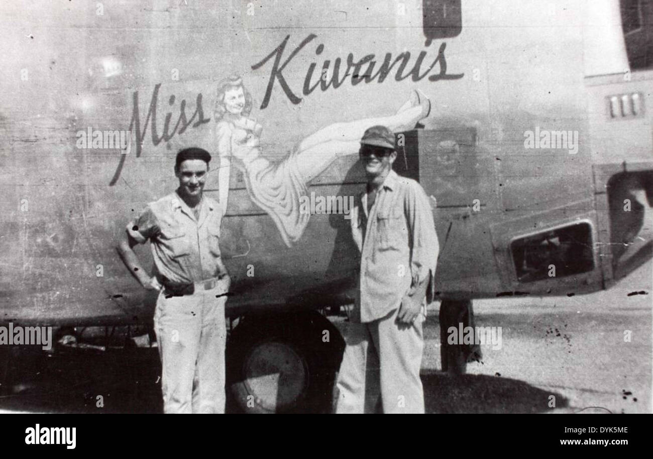 This photo features a B-24 bomber from the 90th Bomb Group, Jolly ...