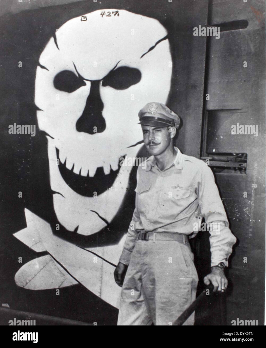 This photo from the 90th Bomb Group features key personnel, including ...