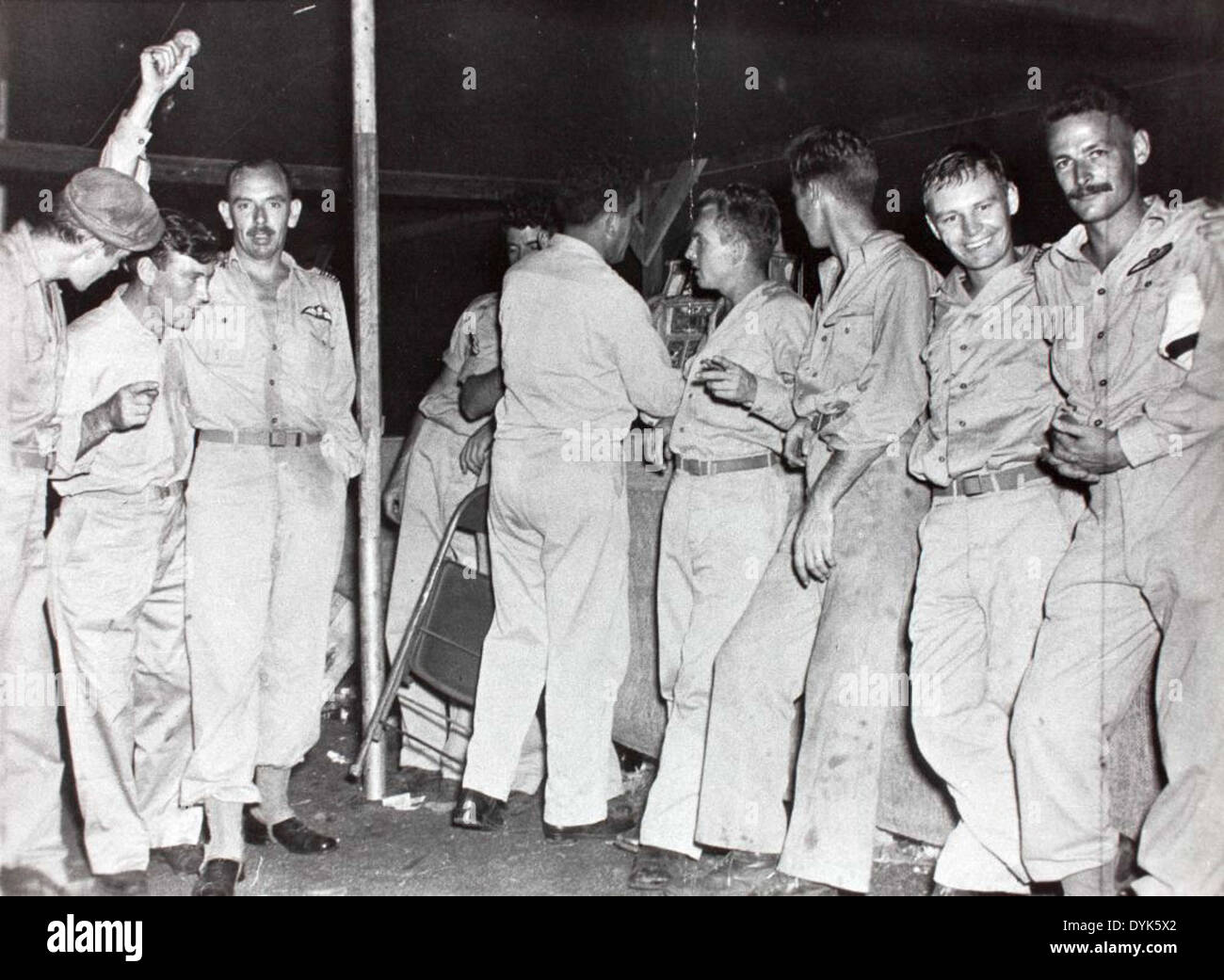 This photograph features the 90th Bomb Group, also known as the 'Jolly ...