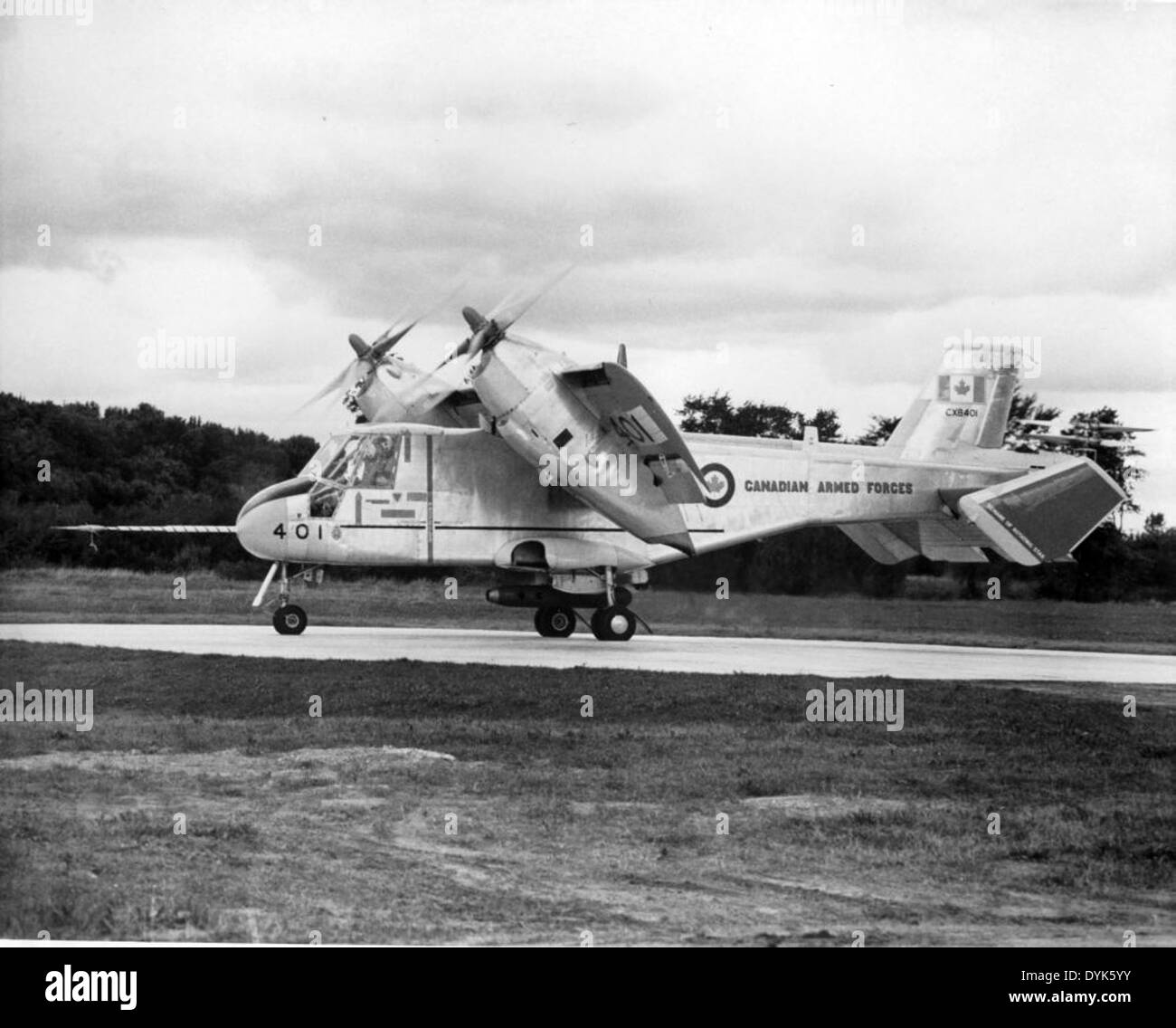 The Canadair CL-84 Dynavert, with registration 58594, was an ...