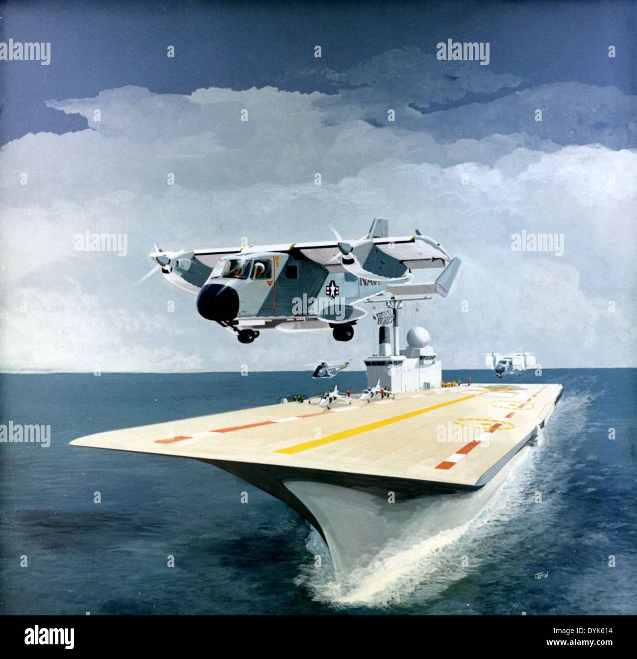 The CL-84 was a proposed vertical takeoff and landing (VTOL) aircraft ...