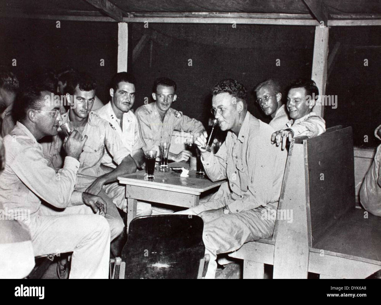 This photograph features the 90th Bomb Group, also known as the 'Jolly ...