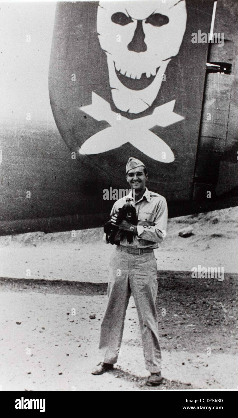 The 90th Bomb Group, known as the 'Jolly Rogers', flew B-24 bombers ...