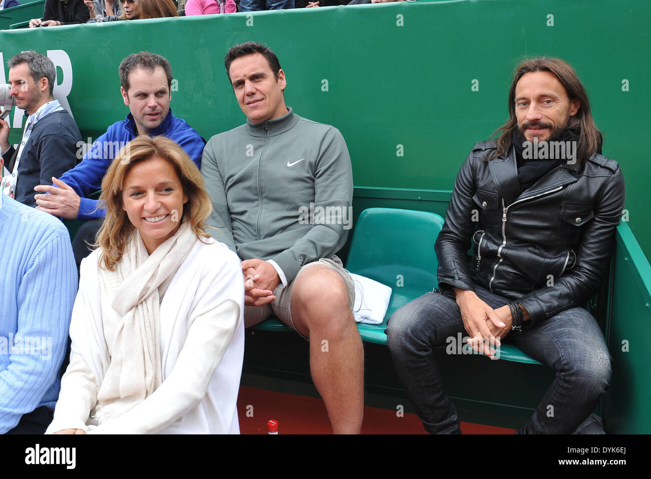 Monaco, Monte Carlo. 20th Apr, 2014. ATP Rolex Masters Tennis final ...