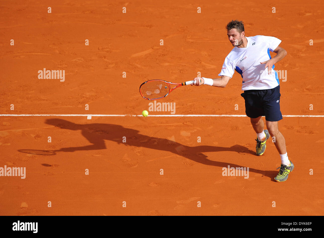 Monaco, Monte Carlo. 20th Apr, 2014. ATP Rolex Masters Tennis final ...