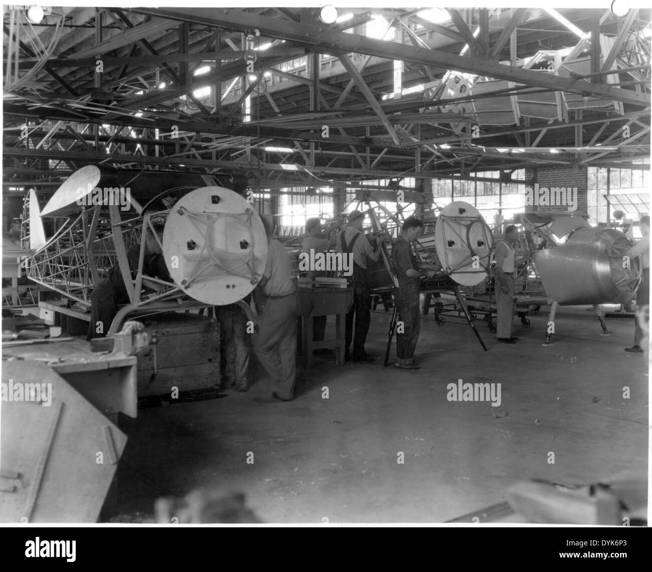 This image showcases the sub-assembly of an Airmaster aircraft by ...
