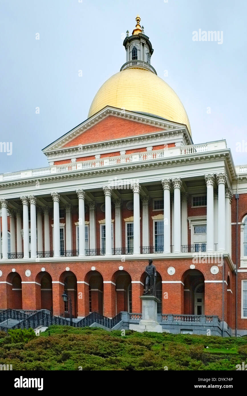 Massachusetts state capitol hi-res stock photography and images - Alamy