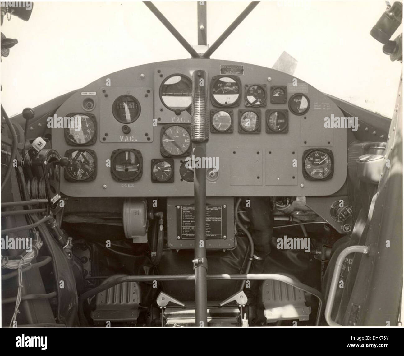 Airplane flight controls hi-res stock photography and images - Alamy