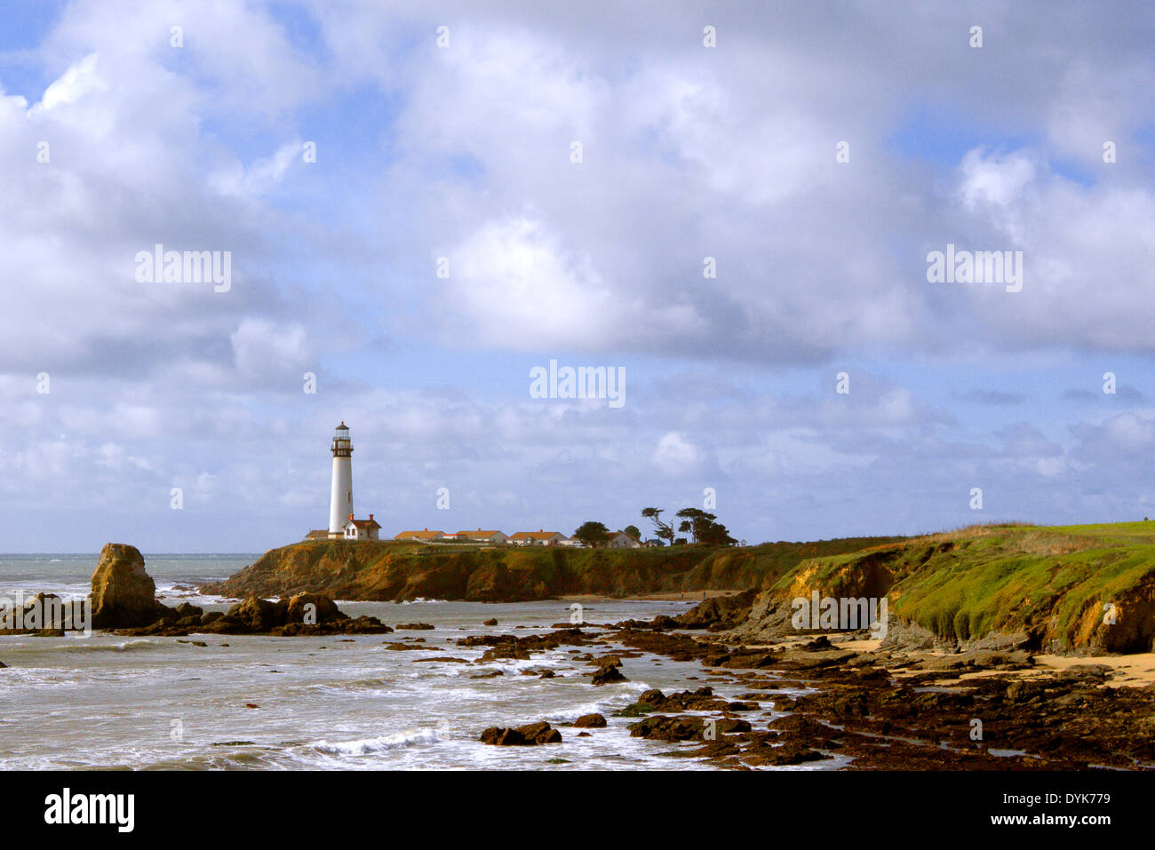 Pigeon Point Lighthouse, near Half Moon Bay California Stock Photo - Alamy