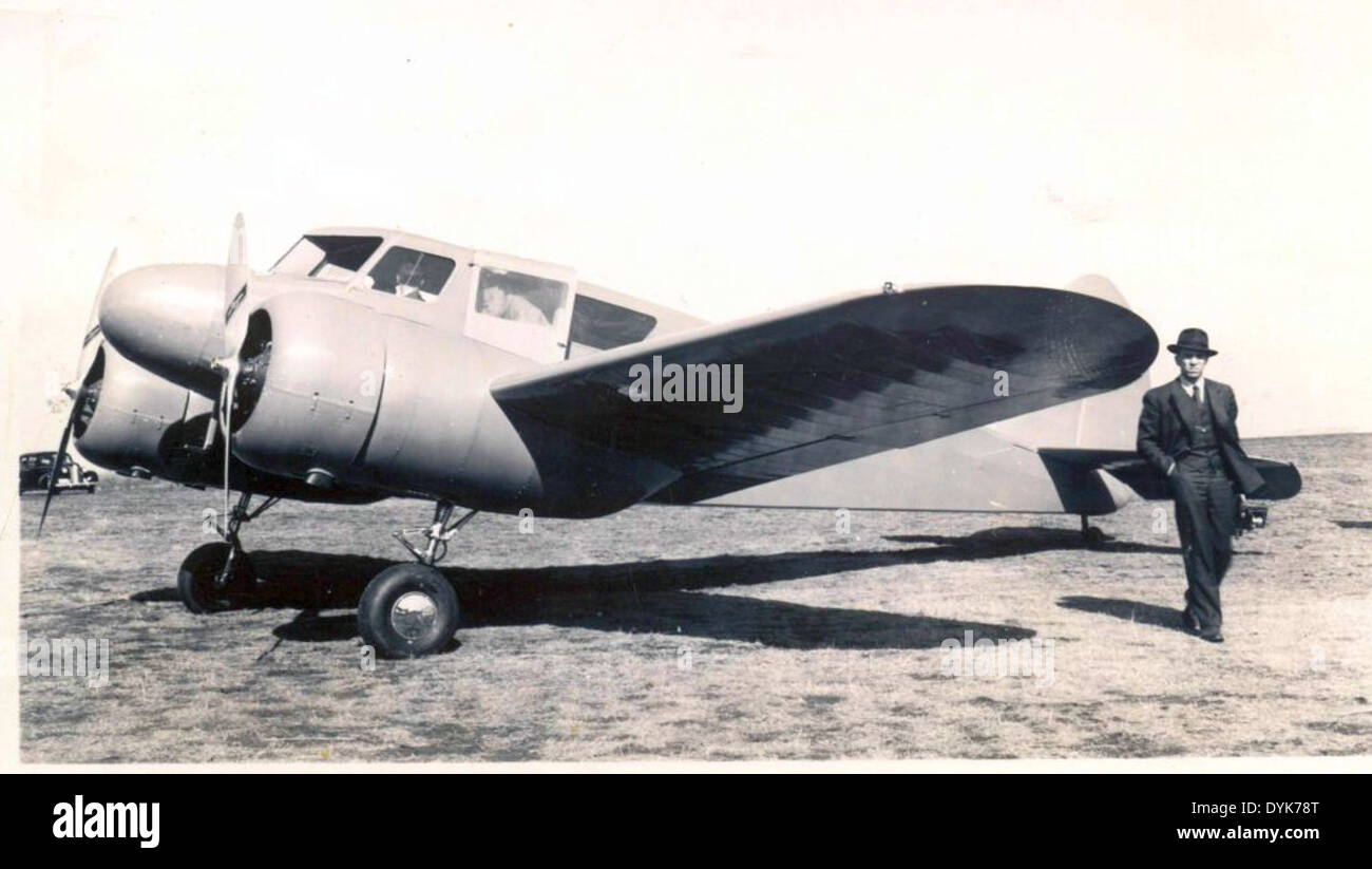 The Cessna T-50 made its first flight with Mort Brown as the test pilot ...