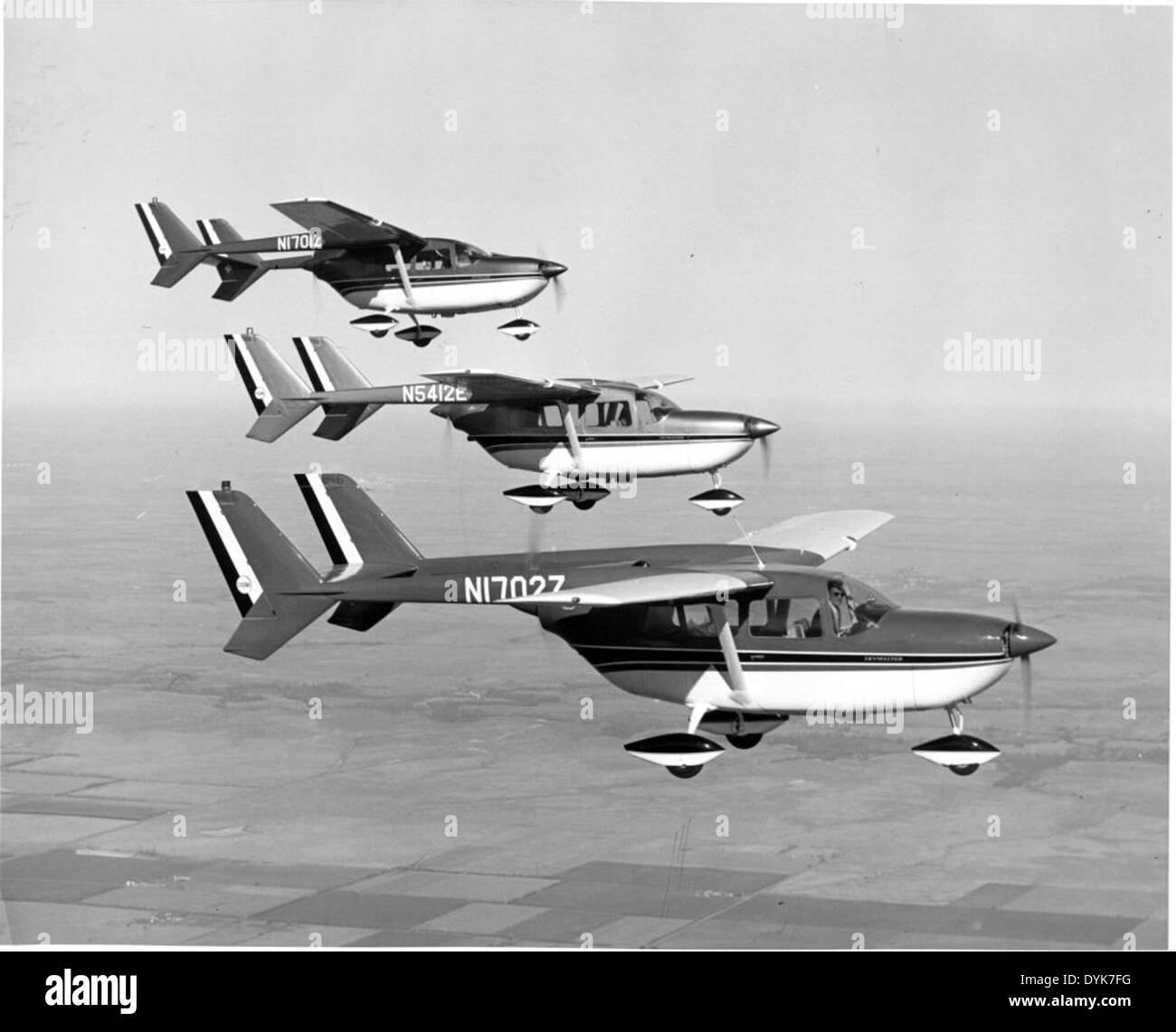 This photo shows Mort Brown, a renowned test pilot, standing in front ...