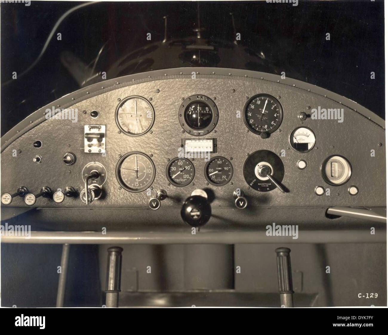 The Airmaster Instrument Panel from a Cessna aircraft was designed for ...