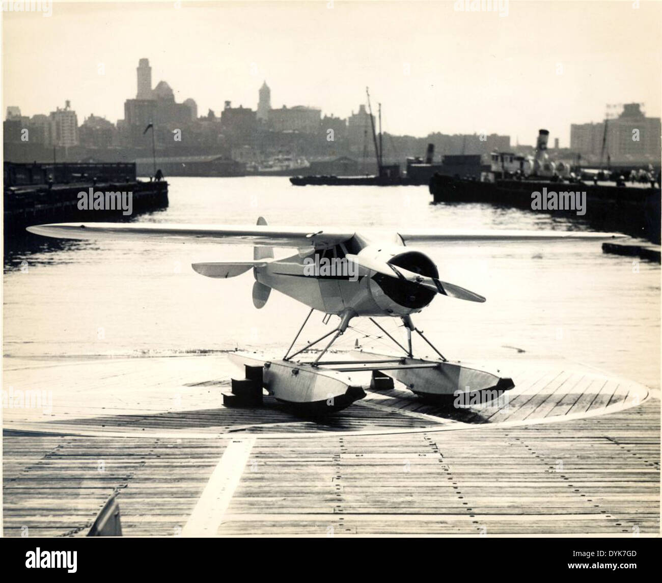 C37 on floats, NYC Stock Photo - Alamy