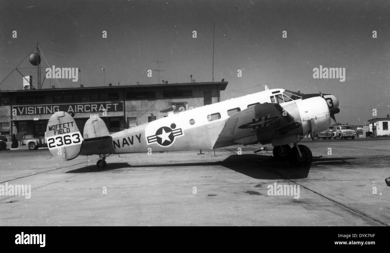 Beech c 45 aircraft hi-res stock photography and images - Alamy