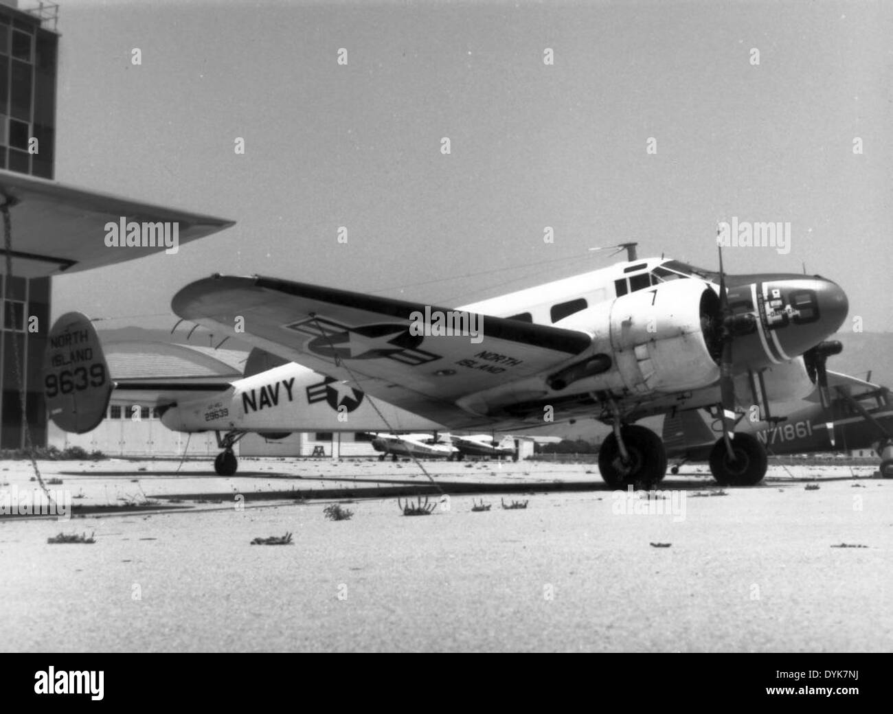 Beech c 45 aircraft hi-res stock photography and images - Alamy