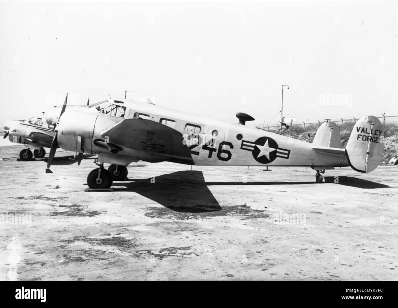 The Beech C-45 Expeditor was a military transport aircraft used during ...