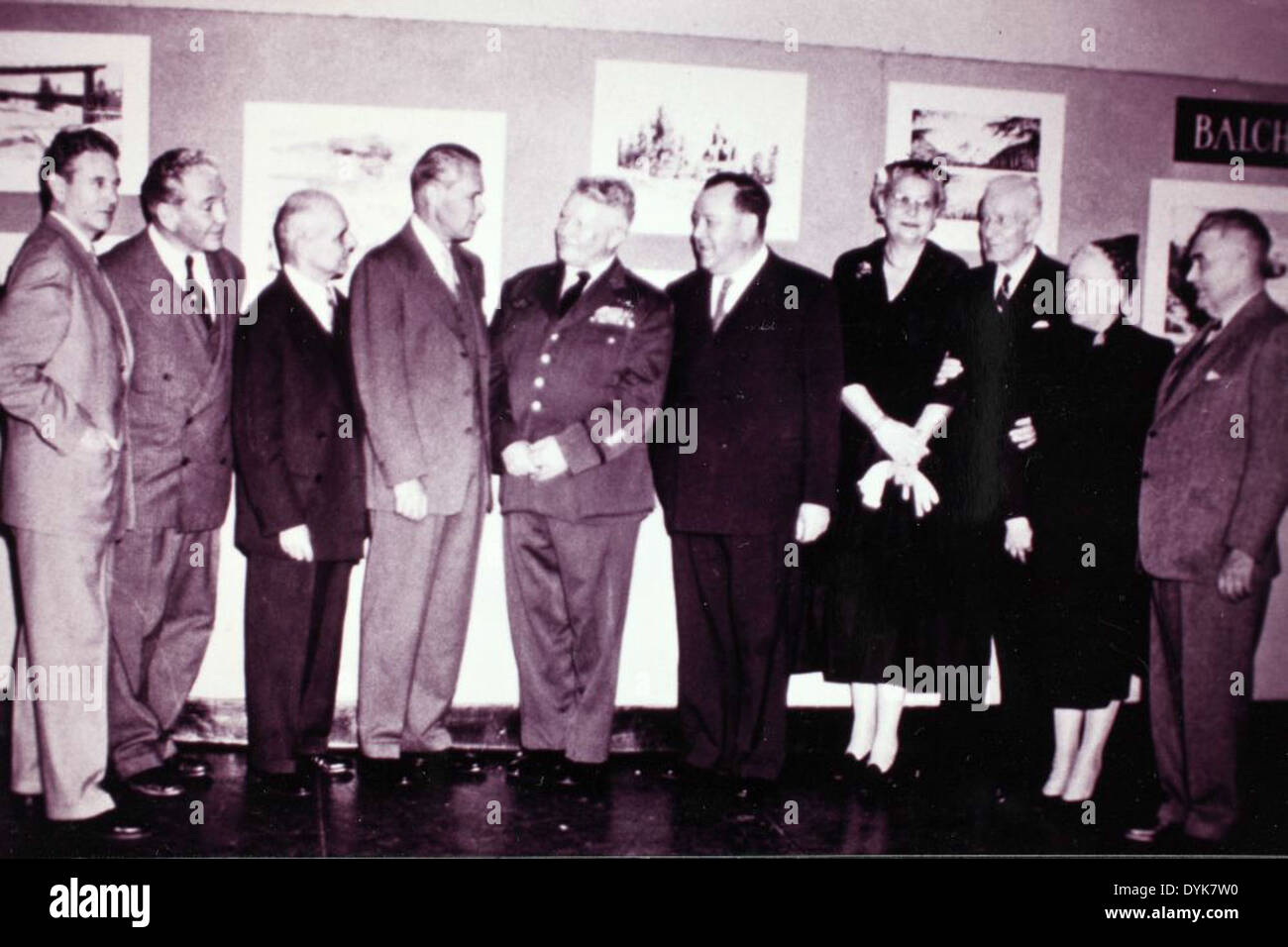 Balchen Art Exhibit Stock Photo - Alamy