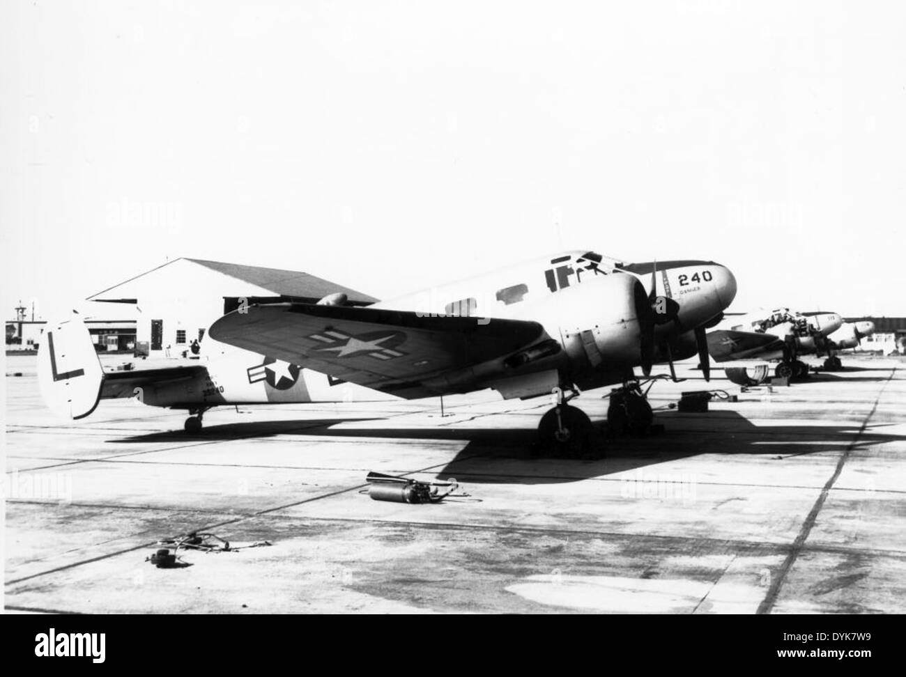Beech c 45 aircraft hi-res stock photography and images - Alamy